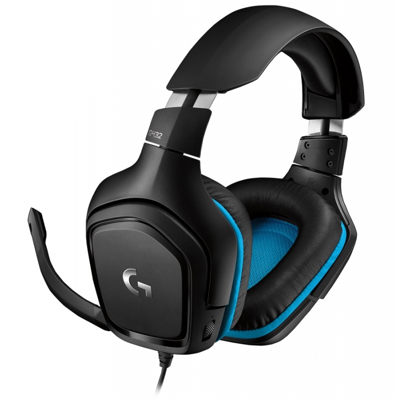 Slušalice Logitech G432 7.1 Surround Sound Gaming Leatherette