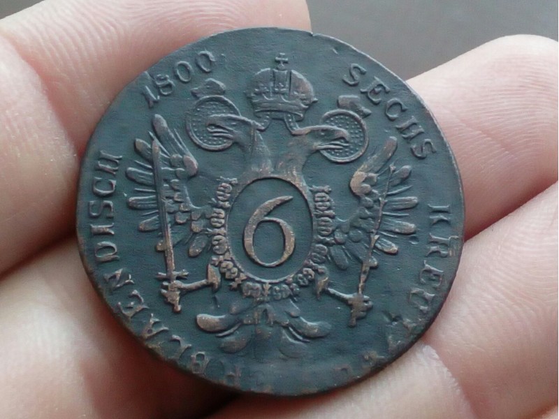 6 krajcera 1800