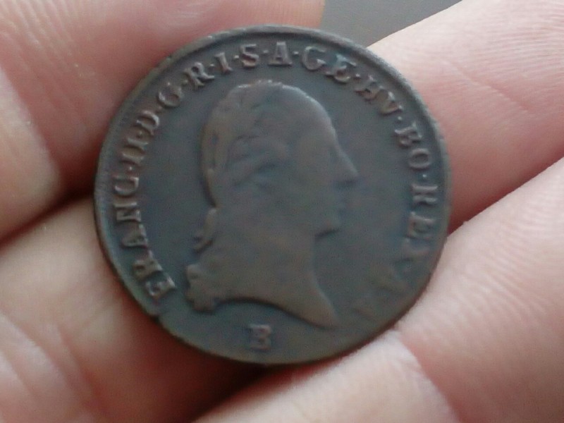 1 krajcer 1800 B