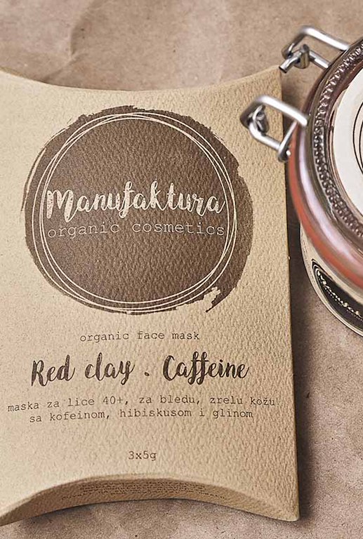 RED CLAY-CAFFEINE MINI 3X5G