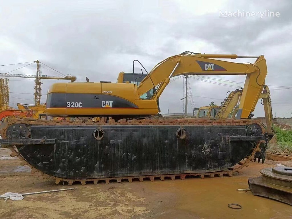 Caterpillar CAT 320C Ship Excavator bager amfibija