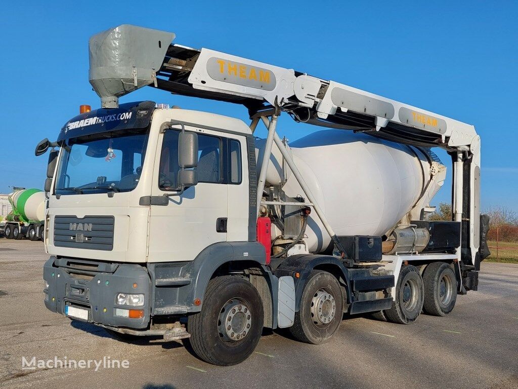 MAN TGA 32.360 8x4 BB kamion s mešalicom za beton