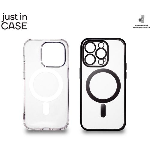 2u1 Extra case MAG MIX paket CRNI za iPhone 14 Pro