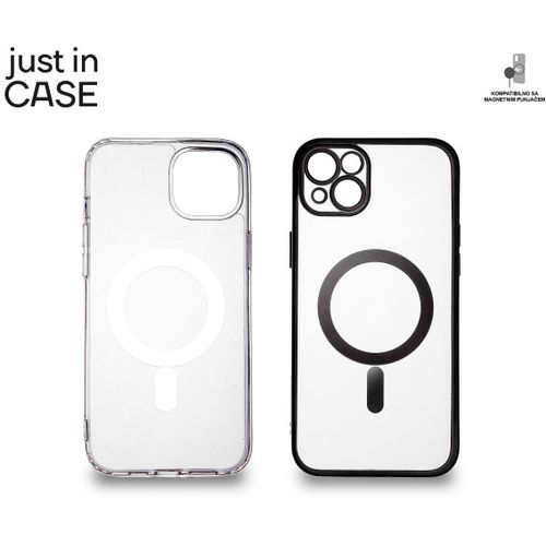 2u1 Extra case MAG MIX paket CRNI za iPhone 14 Plus