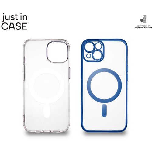 2u1 Extra case MAG MIX paket PLAVI za iPhone 14