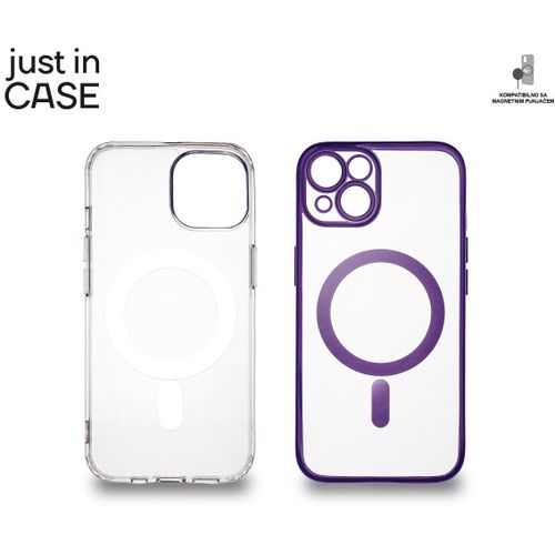 2u1 Extra case MAG MIX paket LjUBIČASTI za iPhone 14