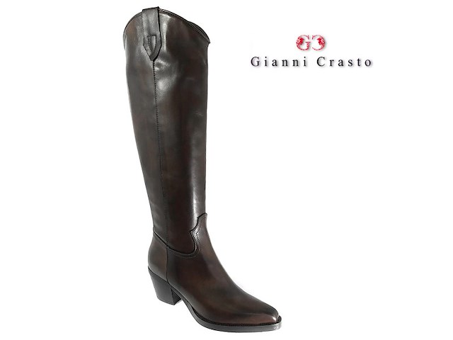 `Gianni Crasto` braon ženske kaubojke