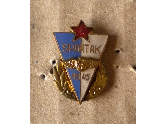 `FK Spartak Subotica 20 godina` (emajlirana)