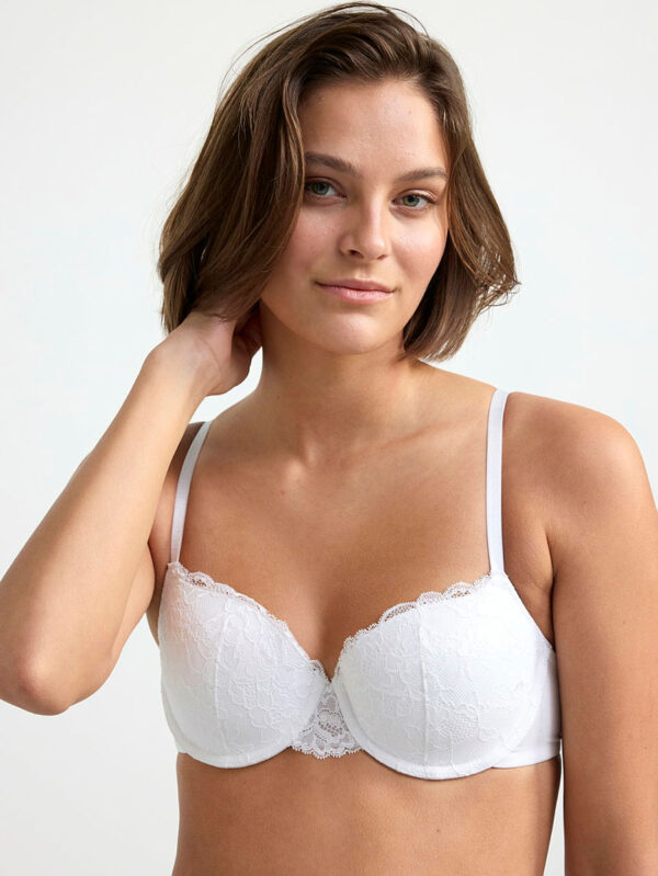 Brushalter – Akleja balconette bra with lace