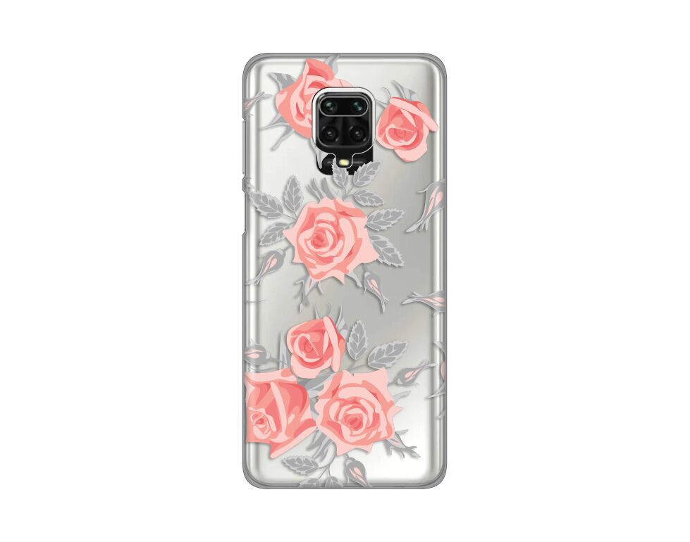 Silikonska futrola PRINT Skin - Xiaomi Redmi Note 9 Pro/Note 9 Pro Max/Note 9S Elegant Roses