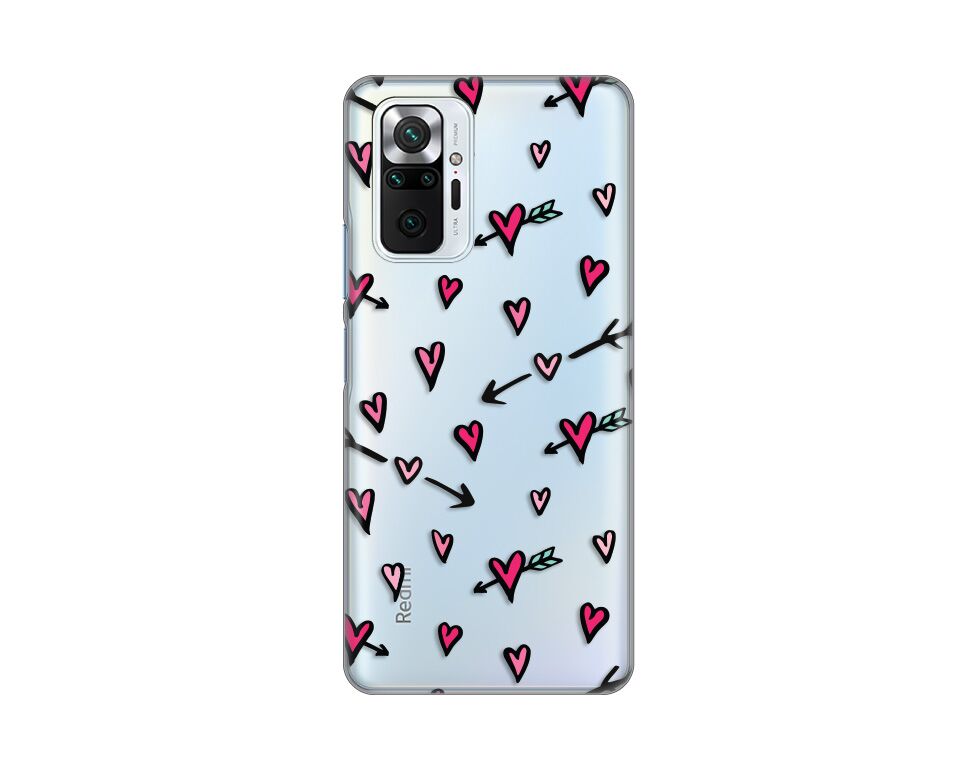 Silikonska futrola PRINT Skin - Xiaomi Redmi Note 10 Pro/Redmi Note 10 Pro Max Heart Pattern