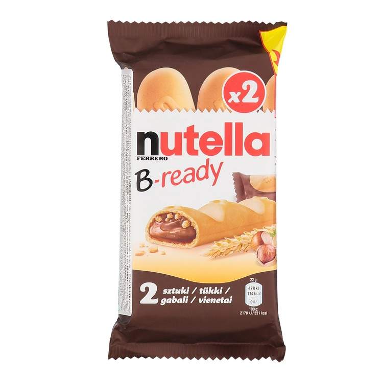 Nutella b-ready vafl 44g Ferrero