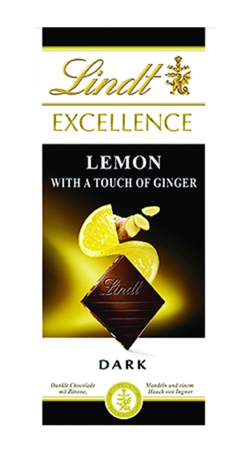 Lindt čokolada excellence lemon ginger 100g lindt