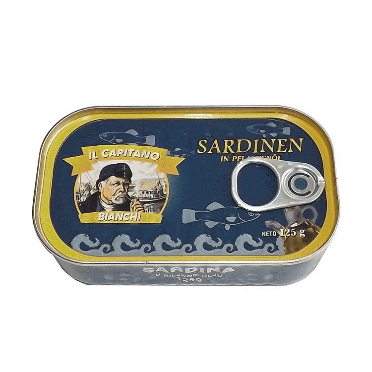 SARDINA U ULJU 125G II CAPITANO