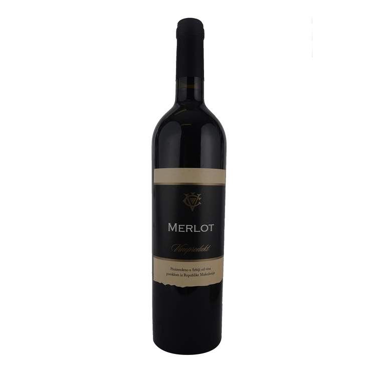 Vinoprodukt Merlot -suvo crveno vino 0,75l
