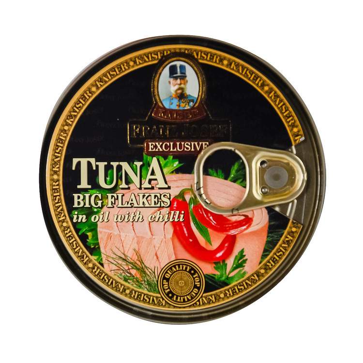 Franz Josef Exclusive komadići tunjevine u sosu od čilija 170g