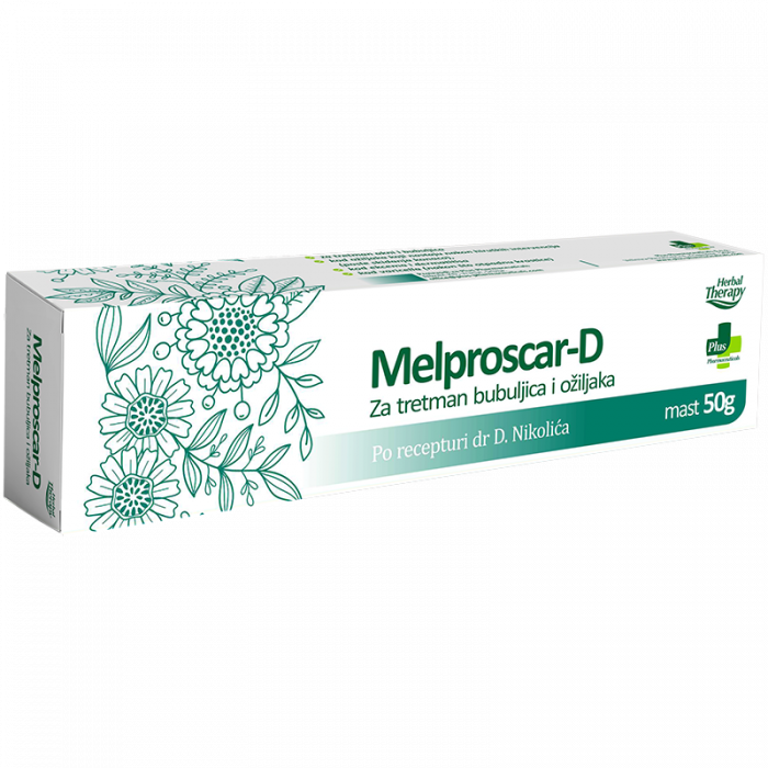 Melproscar D – mast za tretman bubuljica i ožiljaka 50g