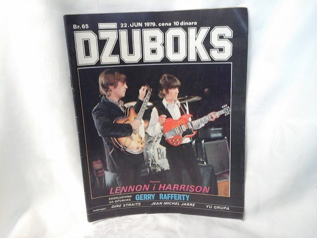 Džuboks br 65  jun 1979 Lenon Harison