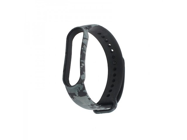 Narukvica za smart watch Xiaomi Mi Band M5/M6  army siva