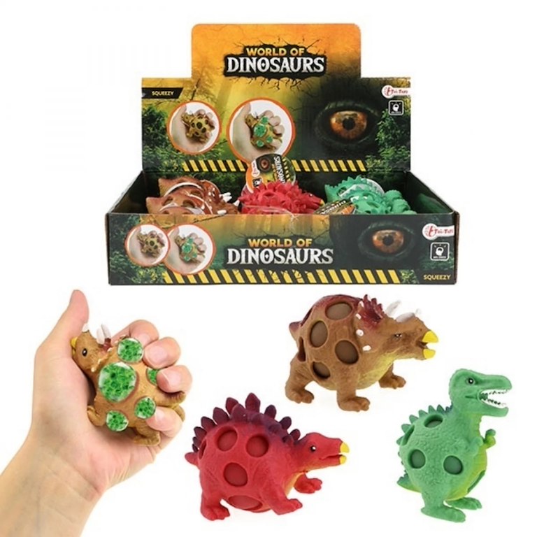 DINOSAURUS SQUEEZE LOPTICA CENA ZA 1 KOM