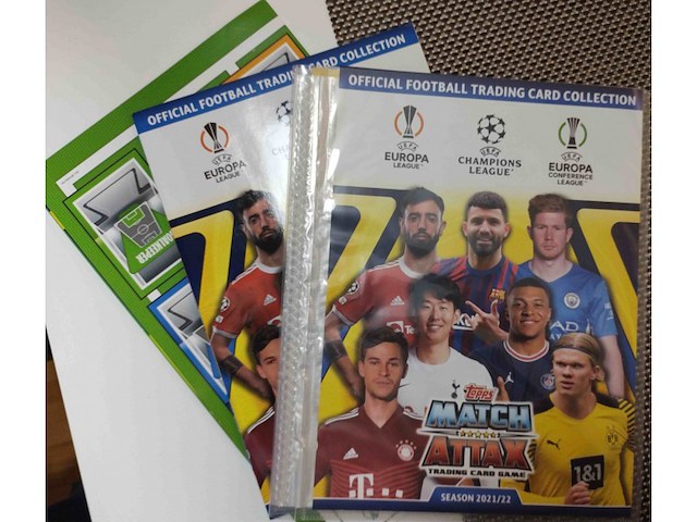 Binder sa karticama Champions League 2021/22