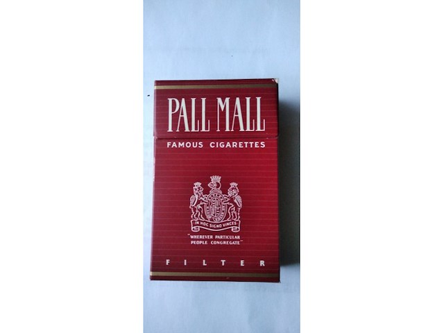 Pall Mall kutija od cigareta
