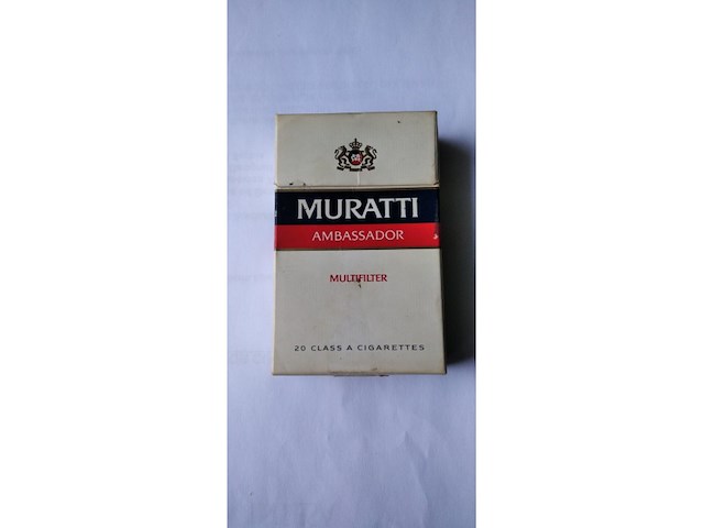 MURATTI ambassador kutija od cigareta iz Svajcarske