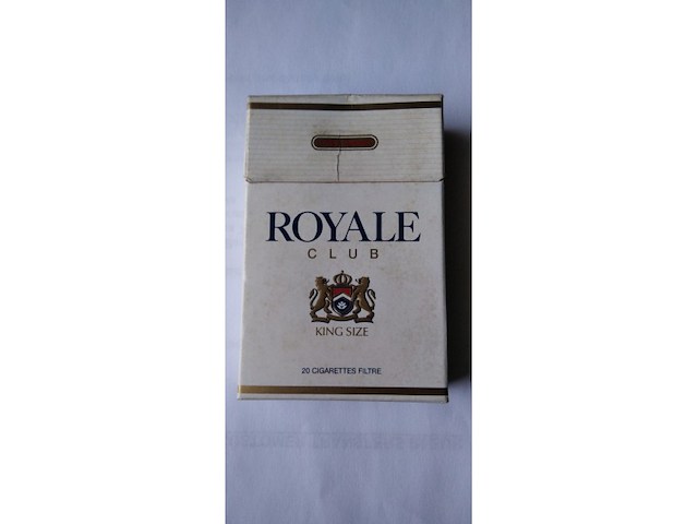 ROYALE club kutija od cigareta iz Francuske