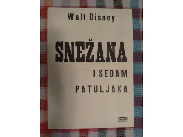 mini plakat SNEŽANA I SEDAM PATULJAKA (Disney)