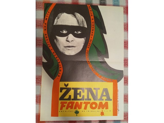 mini plakat ŽENA FANTOM