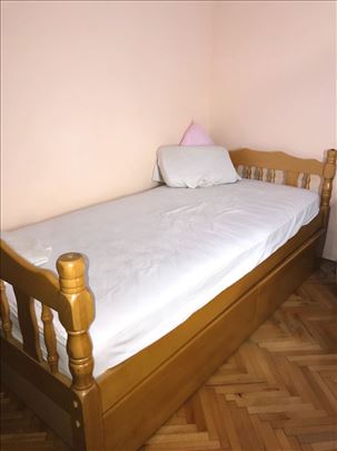 krevet sa fiokom + dušek (190x90)