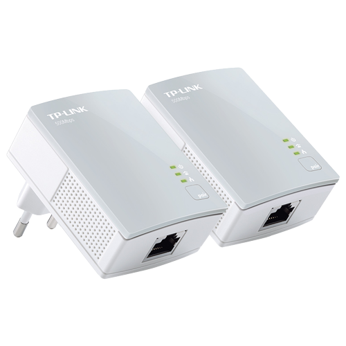 TP-LINK AV500 Nano Powerline Adapter Starter Kit TL-PA4010KIT LAN, do 500Mbps, Windows, Mac, Linux, 0°C do 40°C