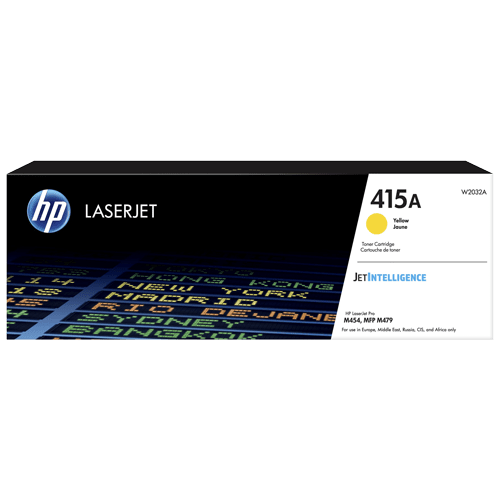 HP Toner 415A - W2032A Original, ~2100 stranica, Žuta