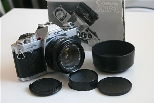 Canon AV-1 i Canon FD 50mm f:1.8