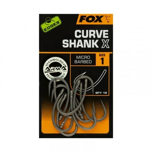 Fox EDGES CURVE SHANK X SIZE 4 (CHK223)