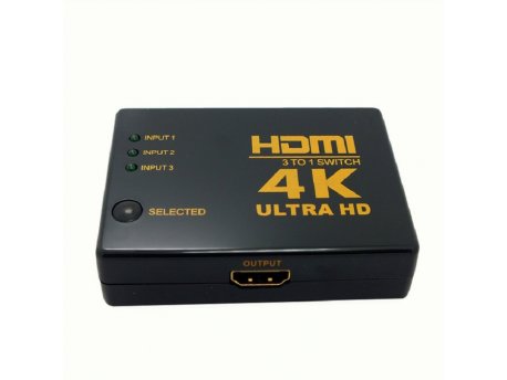 VELTEH HDMI switch 3u1 HDS-005 4K