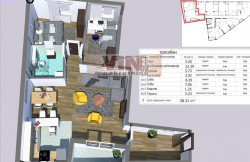 Prodajem Stan-Apartman, Mirijevo, Zvezdara, Beograd, €102.043