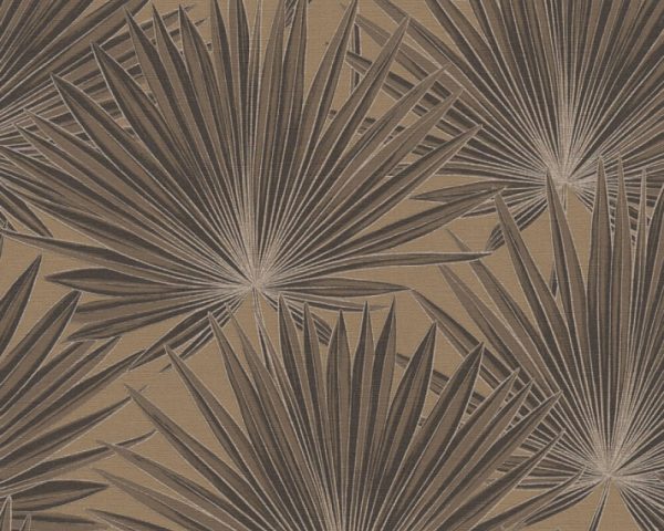 A.S. CRÉATION WALLPAPER «FLORAL, BEIGE, BROWN, GOLD, METALLIC» 390904