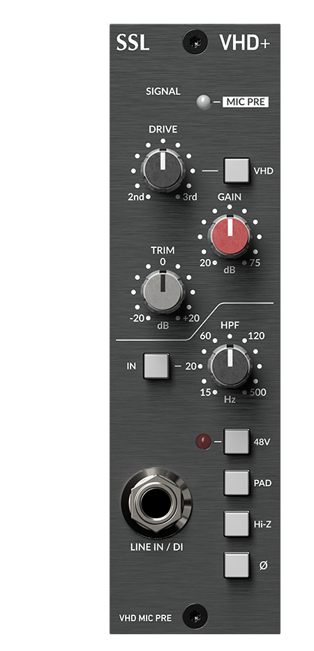 Solid State Logic 500-Series VHD+ Preamp