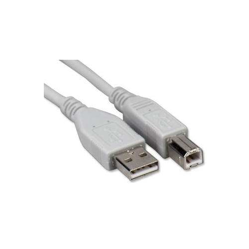 Kabl USB A - USB B M/M 3m sivi