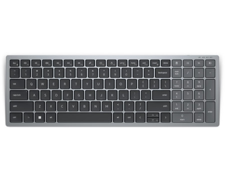 Dell KB740 compact multi-device US wireless tastatura siva