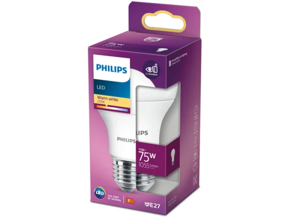 Philips Led sijalica 11W(75W) A60 E27 WW FR ND 1PF/10