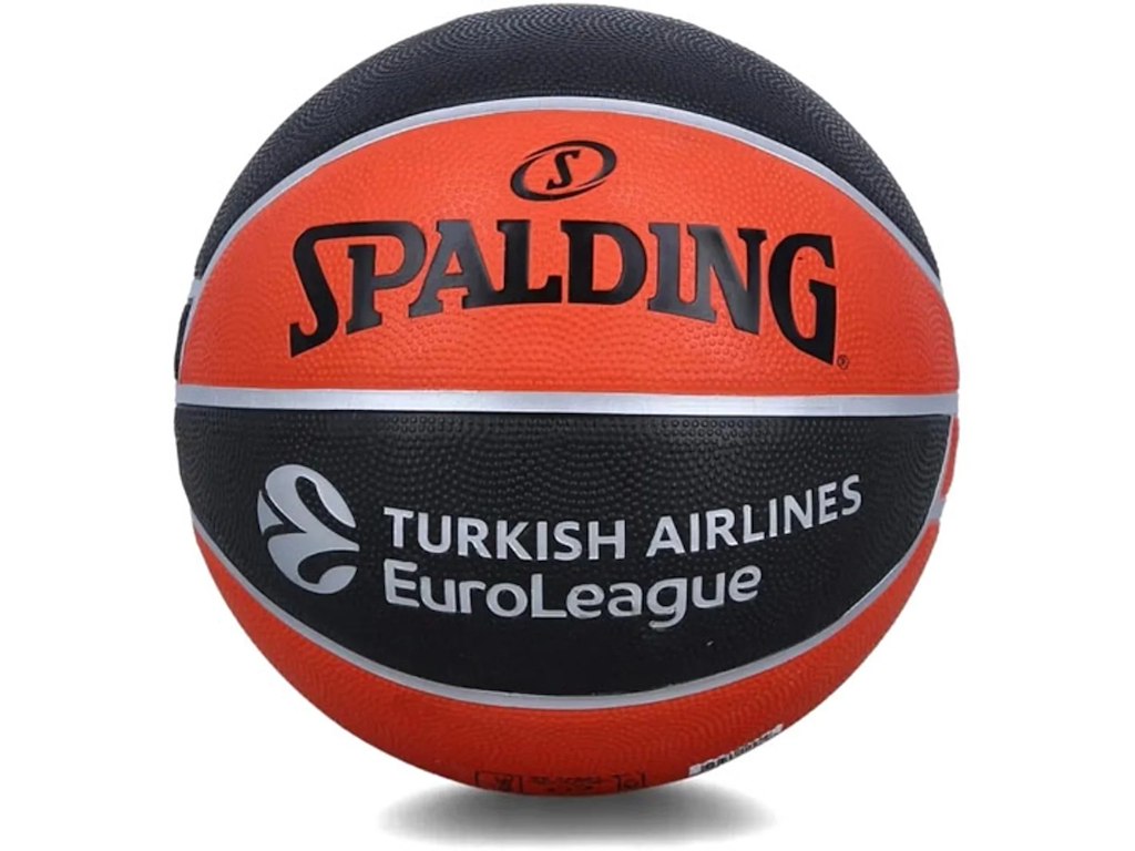 Spalding Košarkaška lopta Euroleague guma Replica TF-150 Ou 84-506Z