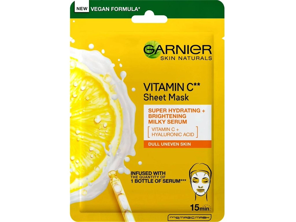 Garnier Maska u maramici Skin Naturals s vitaminom C 28g