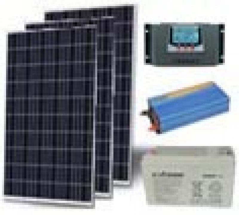 6. svakodnevni celogodisnji Hibrid komplet 24V/230V 870w solarnih panela 2x200Ah baterija