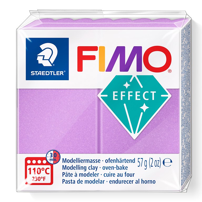 FIMO EFEKT BISERNO LJUBIČASTA