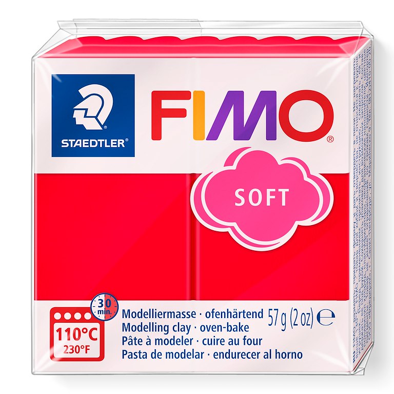 FIMO SOFT INDIJSKO CRVENA