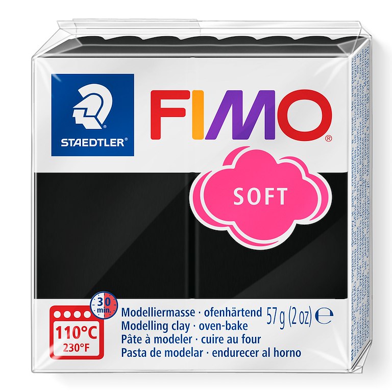 FIMO SOFT Crna