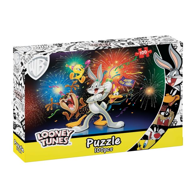 WARNER BROS Puzzle Looney tunes Nova Godina 100 delova