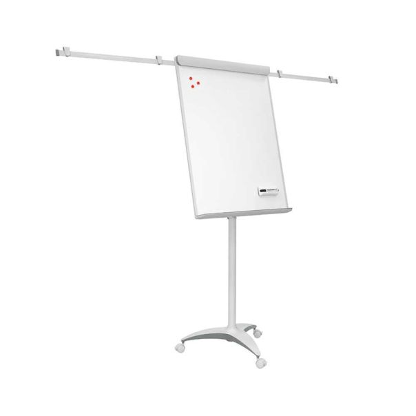 Tabla flipchart 2X3 TF18 RED Mobilechart Pro mobilna sa ramenima 70x100